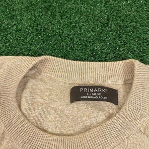 Primark | Sweaters | Primark Sweater Mens Extra Large Beige Knit ...